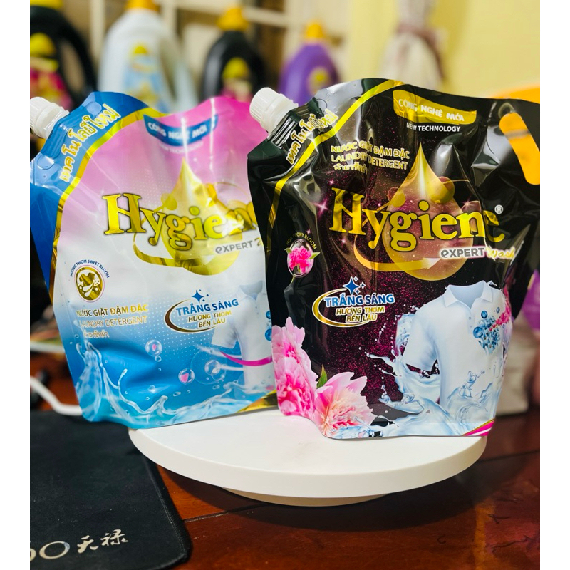 [Combo 2 Túi tặng 1 xịt vãi ] TÚI NƯỚC GIẶT XẢ HYGIENE 2IN1 1.8 KG công nghệ Thái sx tại VN ...