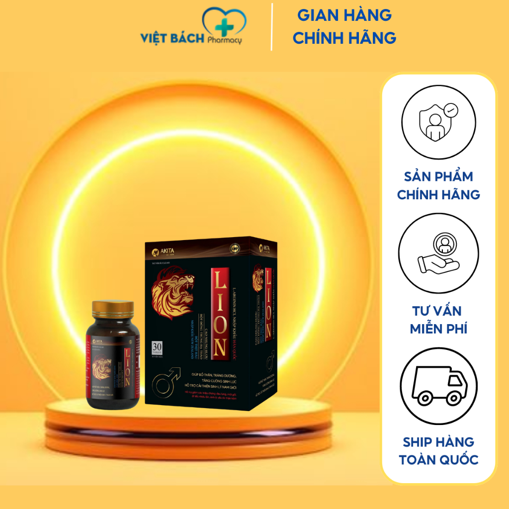 Tăng cường sinh lý nam Lion giúp bổ thận tráng dương tăng cường sức ...