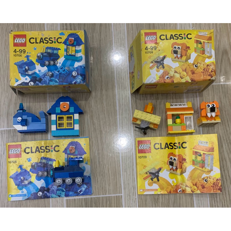 lego classic 10706 và 10709 lắp ráp cơ bản hàng chính hãng | Shopee ...