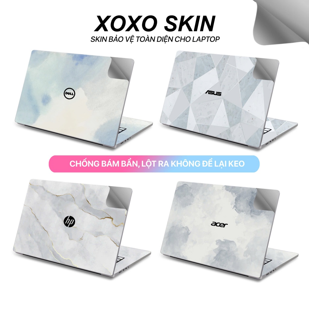 Decal Dán Laptop 15 Mẫu Water Color - Skin Cắt Theo Từng Khuôn Máy Cho ...