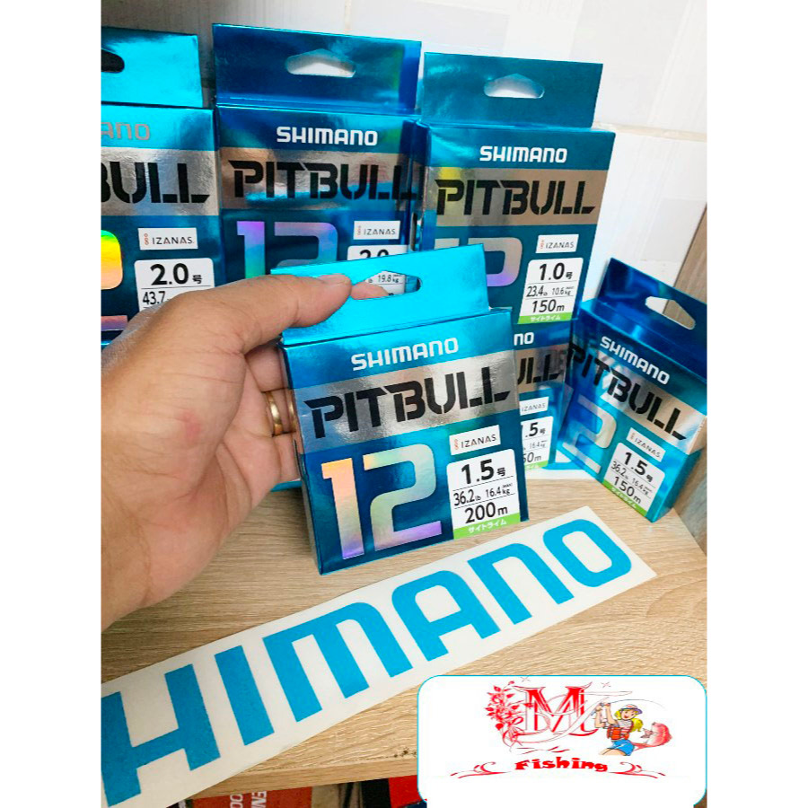 DÂY PE (Dù) SHIMANO PITBULL 12X- 150M-200M | Shopee Việt Nam