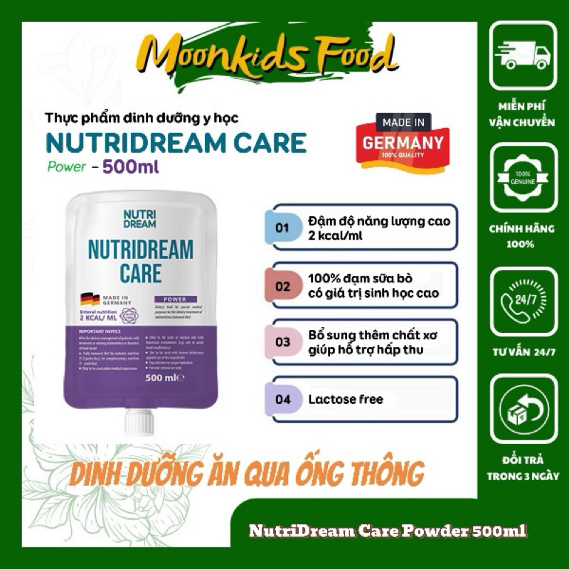 Sữa NutriDream Care Powder Dinh Dưỡng Ăn Qua Ống Thông Túi 500ml ...