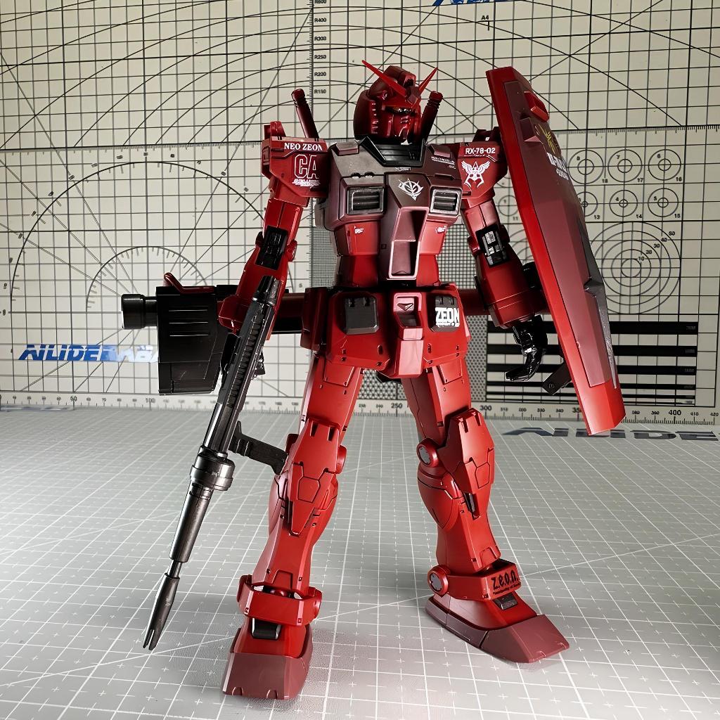 [CÓ SẴN] Mô Hình Lắp Ráp HG GTO Rx-78/C.A Casval Red Deikun Fighter ...
