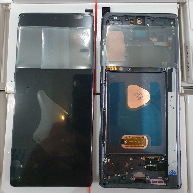 Màn Hình Tương Thích SS Note 20, Loại Zin Hãng, Liền Khung (tặng kèm ...