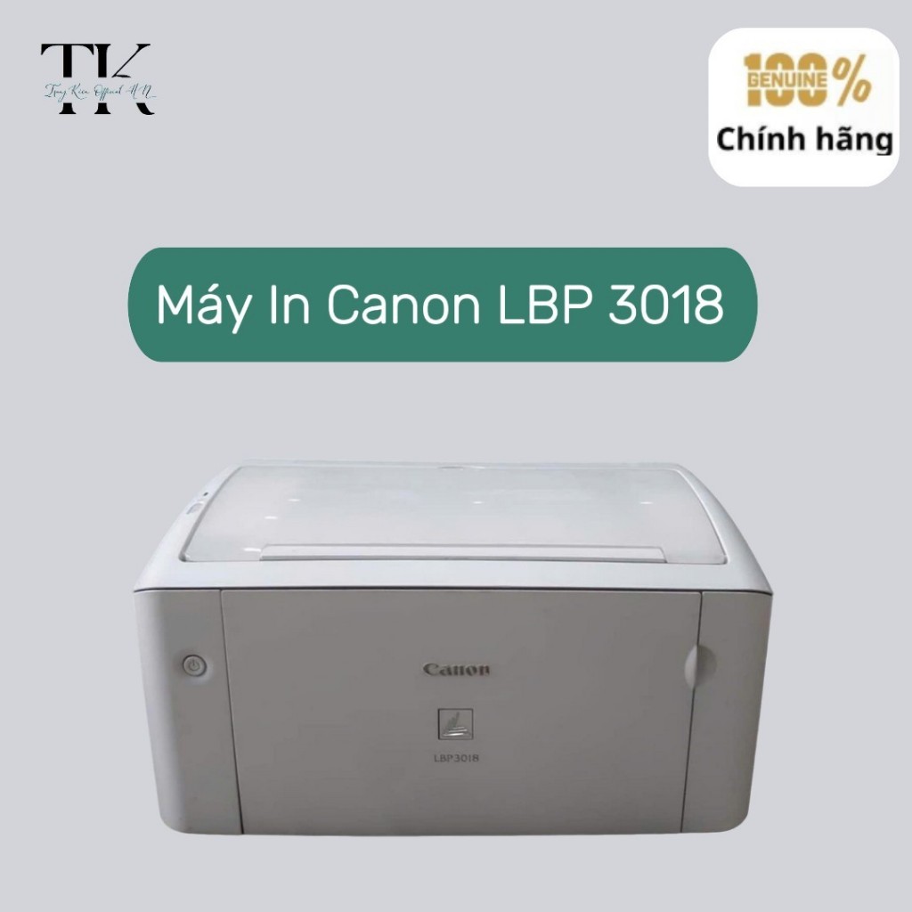 Máy In CANON LBP 3018 Chính Hãng Đã Đầy Đủ Phụ Kiện Và Hộp Mực Mới Bảo ...
