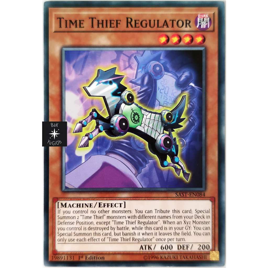 [BaK Yu-Gi-Oh!] Time Thief Regulator |EN| Common [Chính Hãng] | Shopee ...