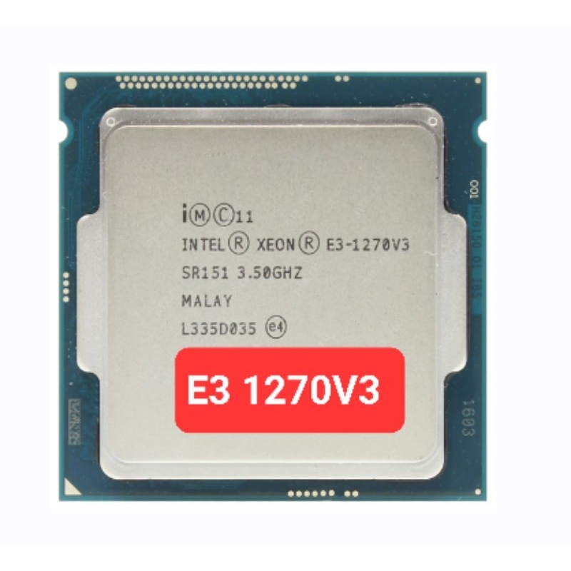 CPU Intel E3 1270v3 hàng bóc máy đẹp 98% | Shopee Việt Nam