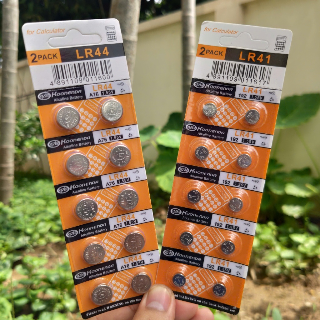 Pin cúc áo LR44 AG13 LR1130 AG10 CR2032 LR626 LR621 AG4 LR41 AG3 (vỉ 10 ...