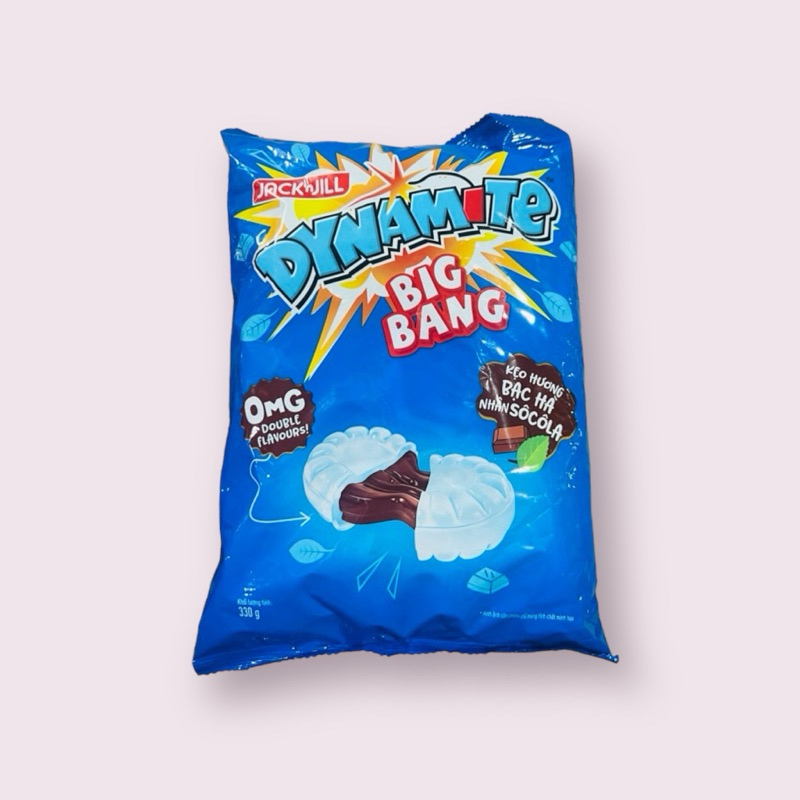 Kẹo Dynamite Big Bang gói 330g (vị Bạc Hà/Socola) date new | Shopee Việt Nam