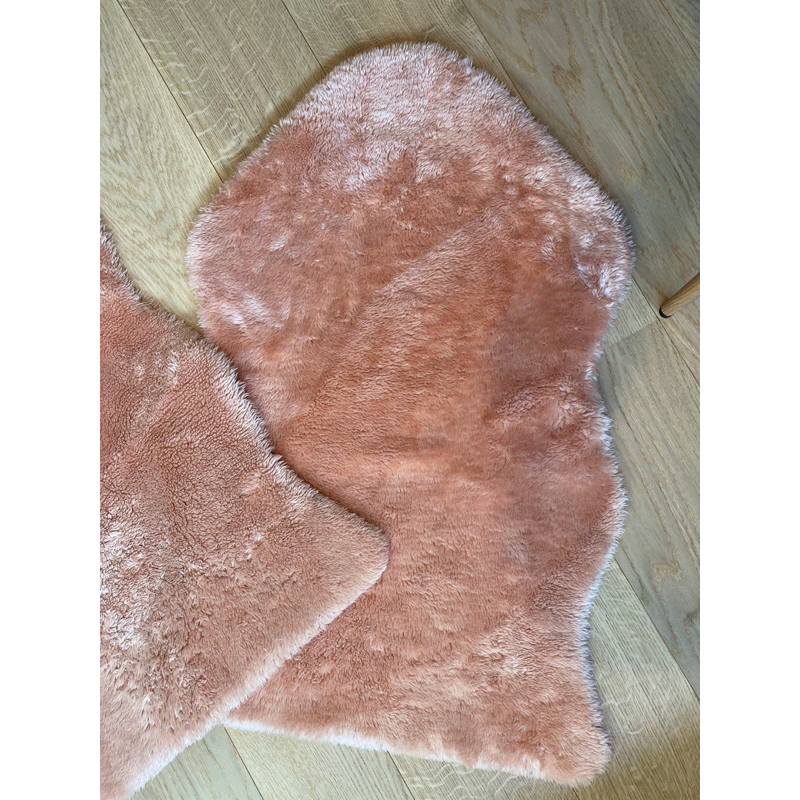 Thảm lông trải sàn lKEA TOFTLUND Rug, light pink, 55x85 cm | Shopee ...