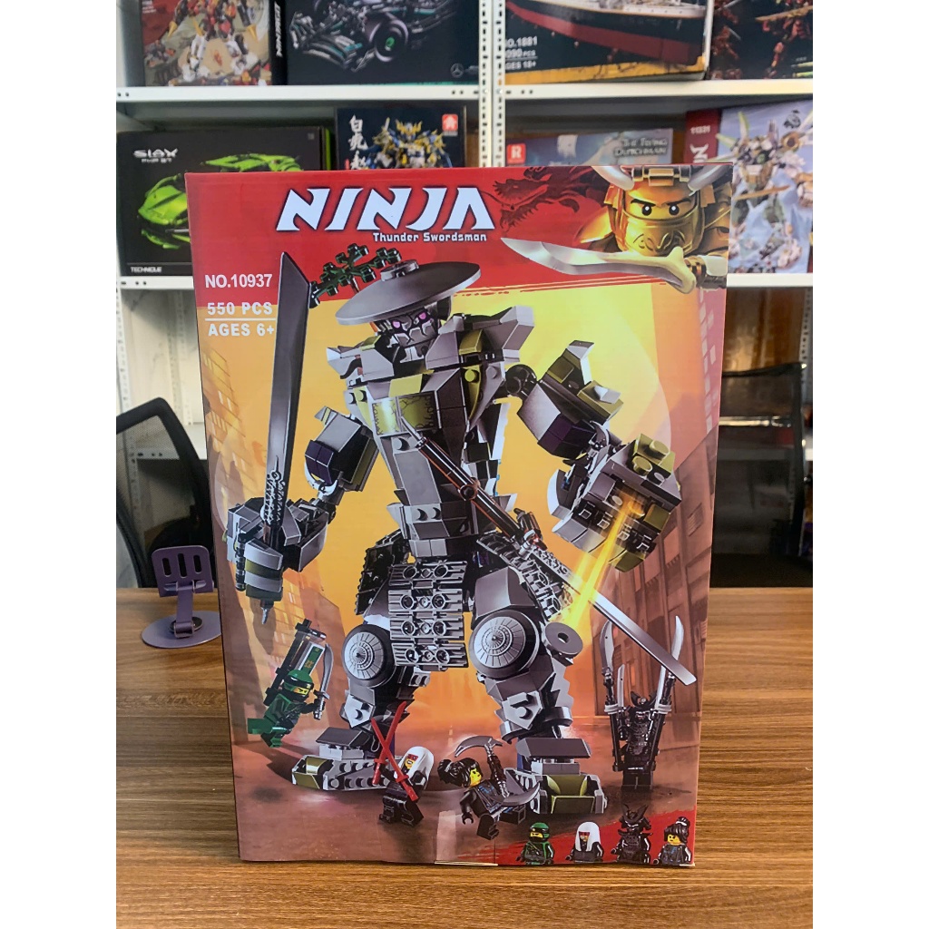 (Tặng 1 mini ngẫu nhiên ninja) Bộ đồ chơi lắp ráp Ninja go Robot ...