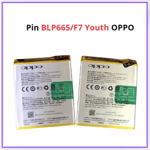 Pin oppo blp665/f7 Youth mới chất lượng tốt | Shopee Việt Nam