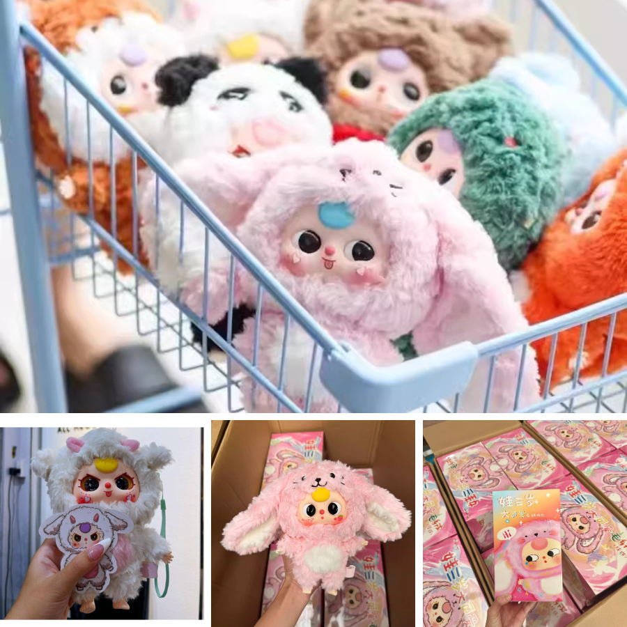 Baby Three V3 - Blind box - mô hình cute - decor trang trí | Shopee ...