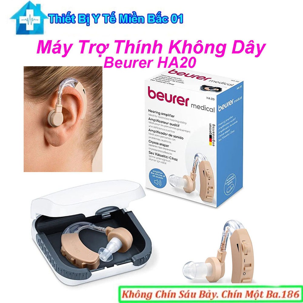 Máy Trợ Thính Không Dây Beurer HA20 Nhập Khẩu Đức Bảo Hành 2 Năm | Shopee Việt Nam