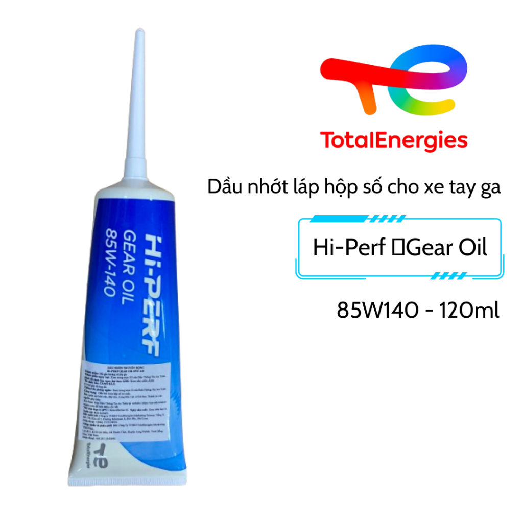 Dầu nhớt láp hộp số xe ga Total Hi Perf Gear Oil 85W140 | Shopee Việt Nam