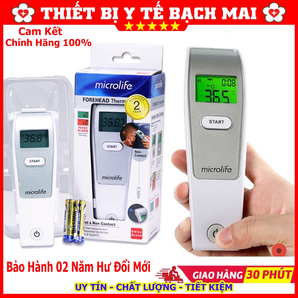 Nhiệt Kế Hồng Ngoại Đo Trán Microlife FR1MF1 [BH 02 Năm Đổi Mới ...