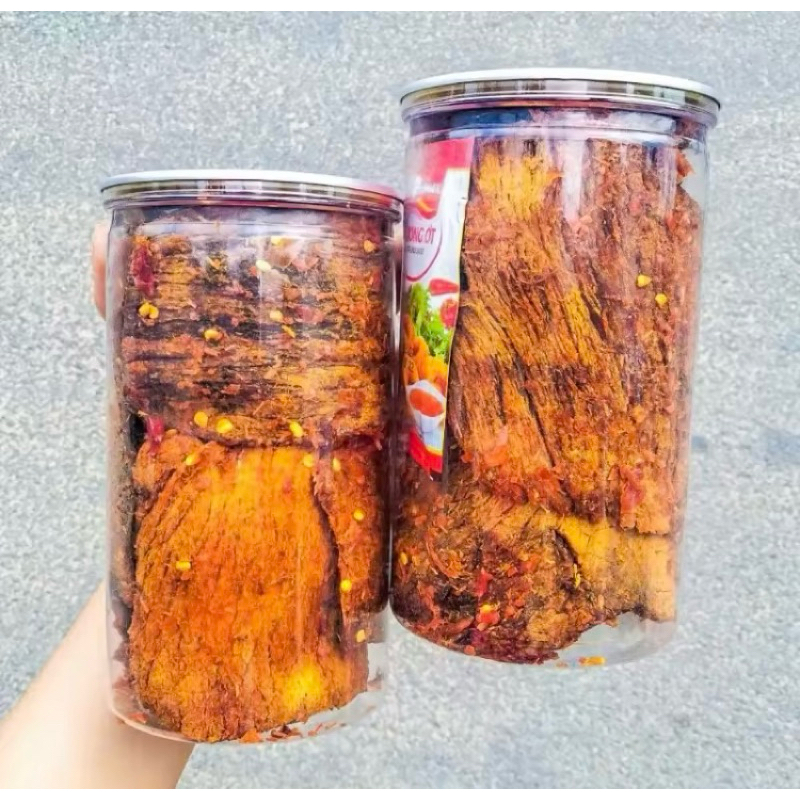 Khô Bò Miếng Mềm Lon Pet [250gr] | Shopee Việt Nam