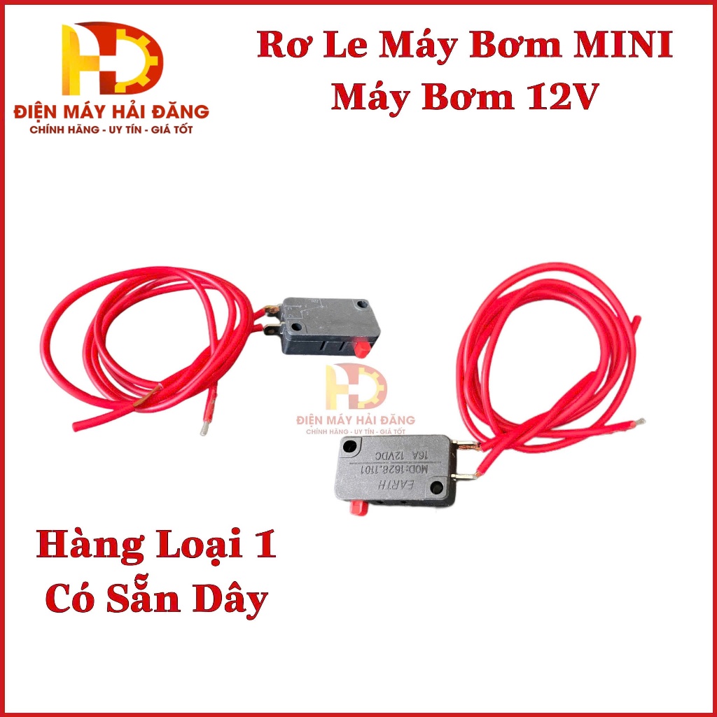 Role tự ngắt bơm mini 12v, máy bơm bình phun thuốc sâu, bơm đôi ...