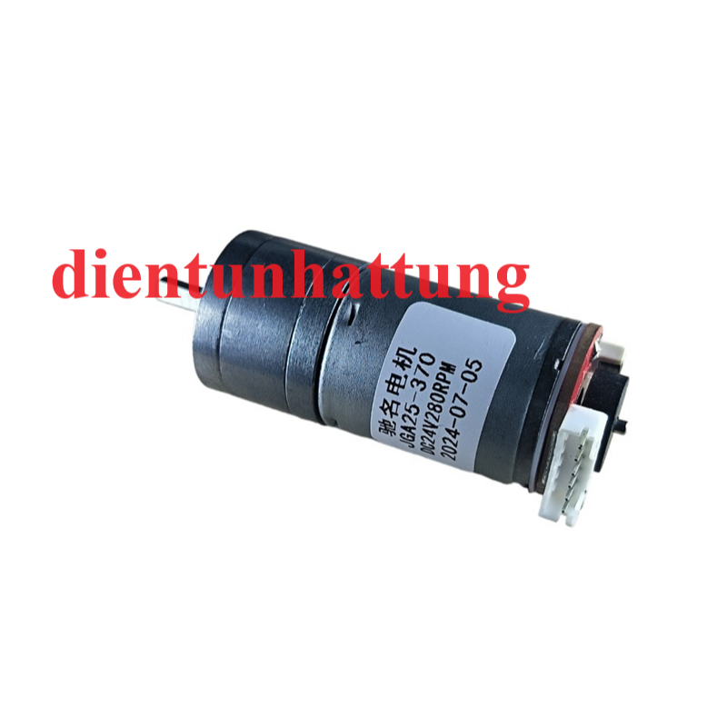 ĐỘNG CƠ ENCODER JGA25-370 24V 60RPM + 130RPM + 280RPM + 620RPM, DC GIẢM ...