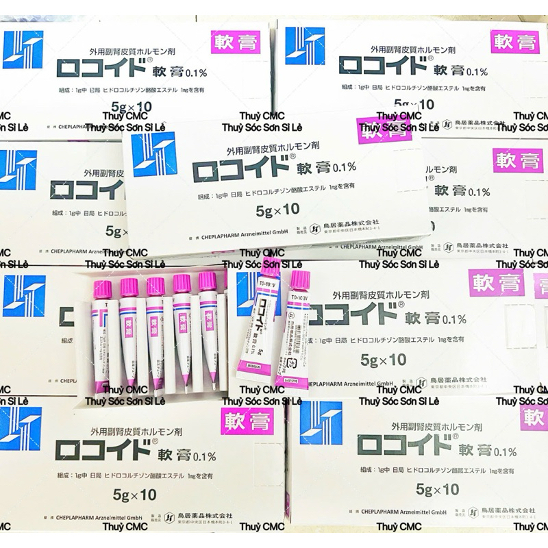 Kem bôi vết đốt côn trùng, muỗi đốt Rokoito Locoid Ointment 5g nhật bản ...