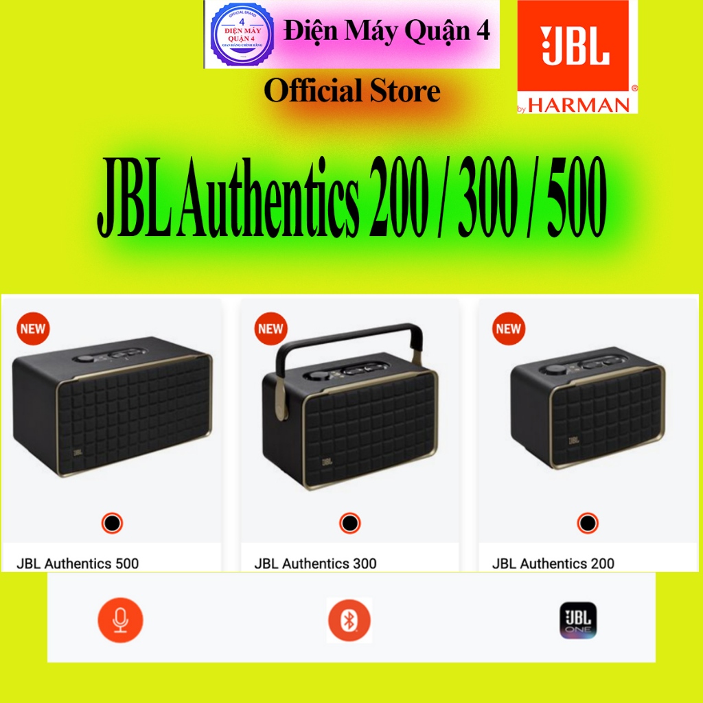 Loa Bluetooth JBL AUTHENTICS 300 / JBL AUTHENTICS 500 / JBL AUTHENTICS ...