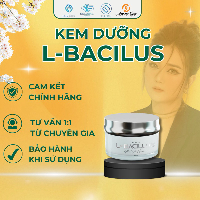 Kem Men Vi Sinh Lurcinn L-BACILLUS Cân Bằng Hệ Vi Sinh Phục Hồi Da Mỏng Yếu 30g | Shopee Việt Nam