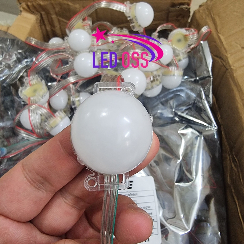 [DÂY 30 CỤM] LED full phi 30mm IC 8206 - tự nháy không cần card điều ...