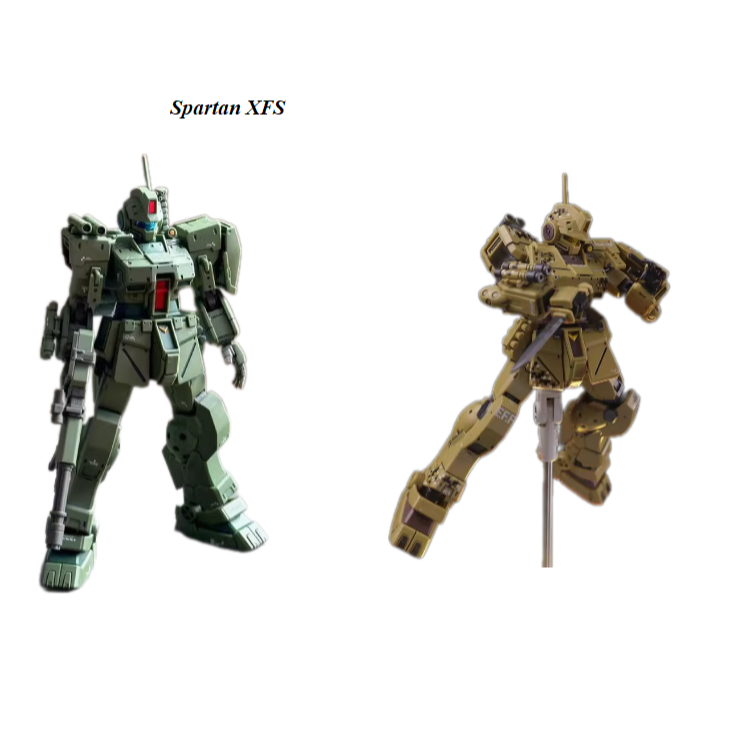 Gundam HG RGM - 79S GM Spartan [XFS] Đi kèm giá đỡ và decal nước [ Mô hình đồ chơi lắp ráp ...