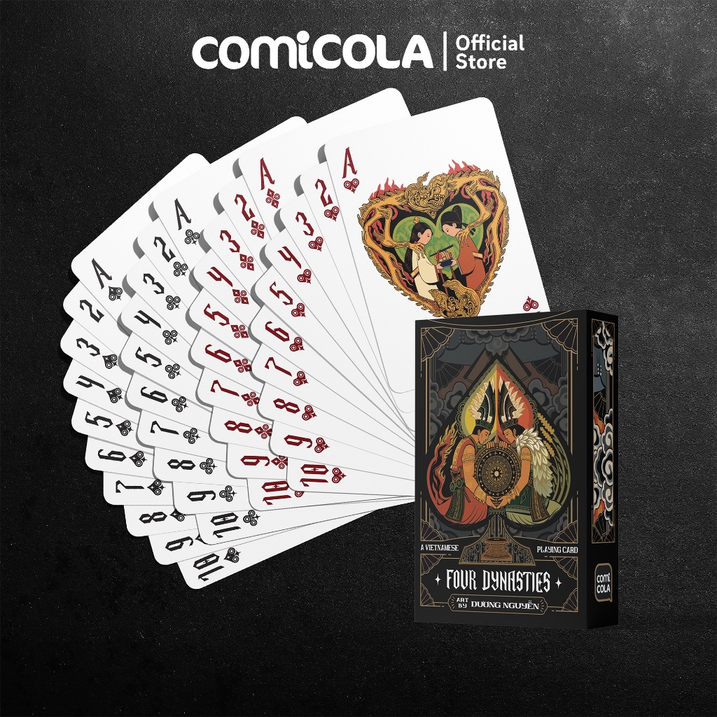 Bộ Bài Tây Tứ Triều | Comicola | Shopee Việt Nam