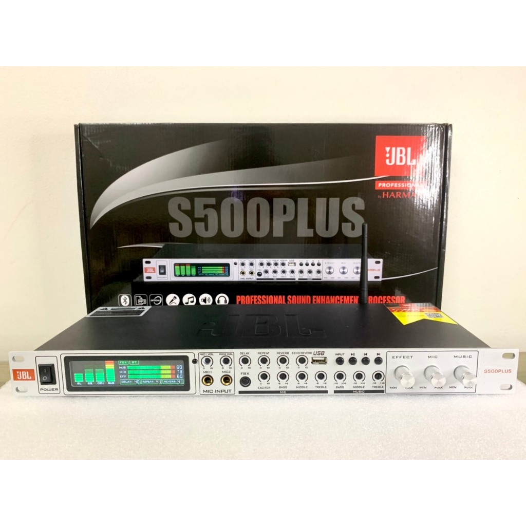 Vang Lai Số S500 Plus Hỗ Trợ Chống Hú, Có Reverb, Có Điều Khiển Từ Xa ...