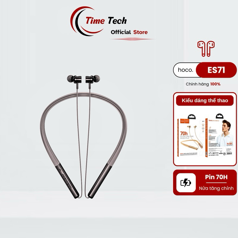 Tai nghe bluetooth HOCO ES71 - V5.3 kiểu dáng thể thao đeo cổ chính ...