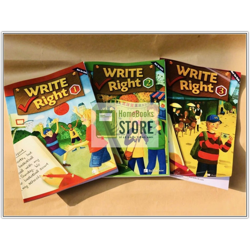 Write Right ( trọn bộ Level 1,2,3 ) | Shopee Việt Nam