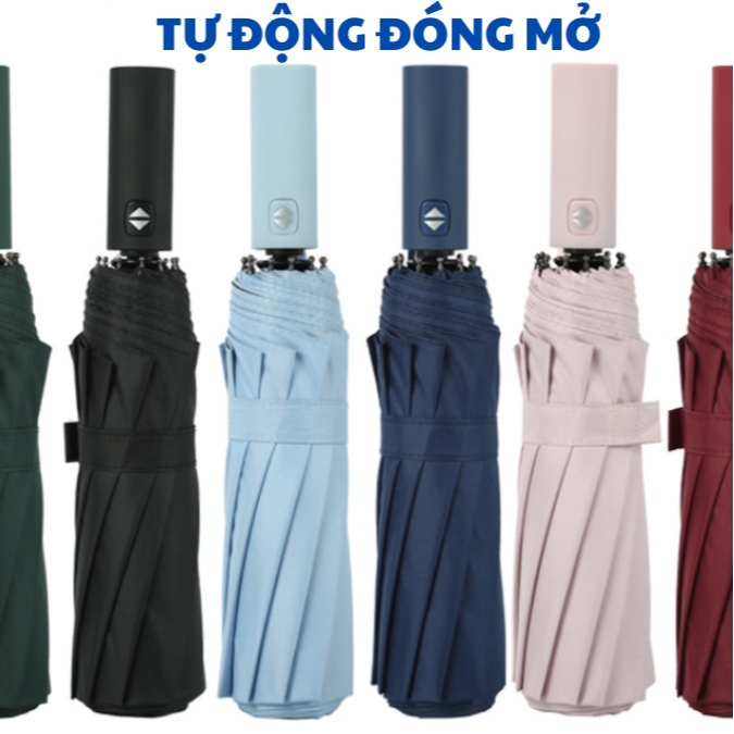 Ô Che Nắng Dù Che Mưa Gấp Gọn [10 Nan Tự Động ] Đóng Mở Du Che Mưa Mở 2 ...