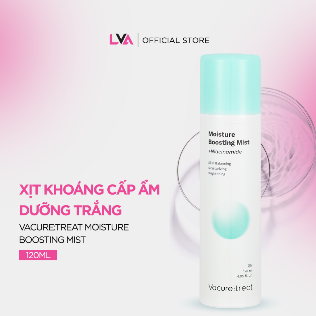 Xịt Khoáng Cấp Ẩm, Dưỡng Trắng Vacure:treat Moisture Boosting Mist ...