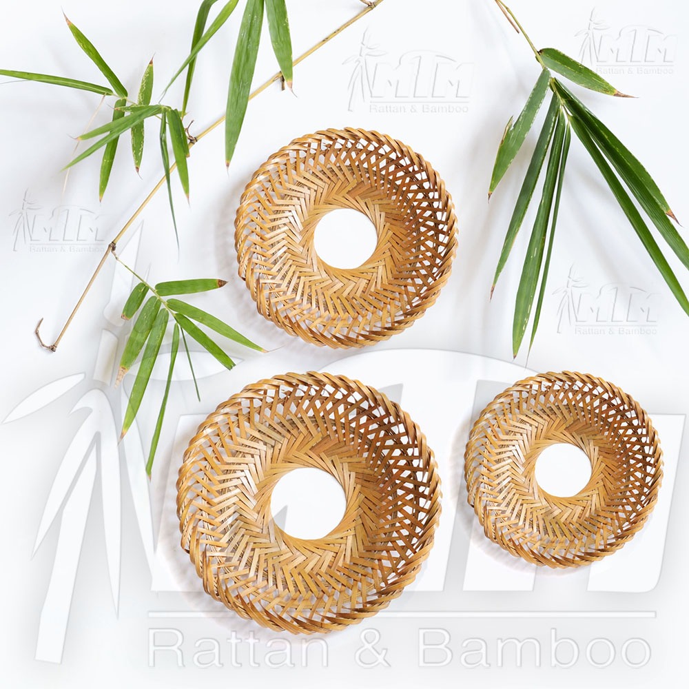 Rế tre l Rế cật tre (vỏ tre) cứng, dày dặn - decor/trang trí, lót nồi ...