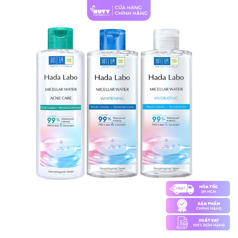 Nước Tẩy Trang Micellar Water Hada Labo Sạch Sâu Dưỡng Sáng, Cấp Ẩm ...