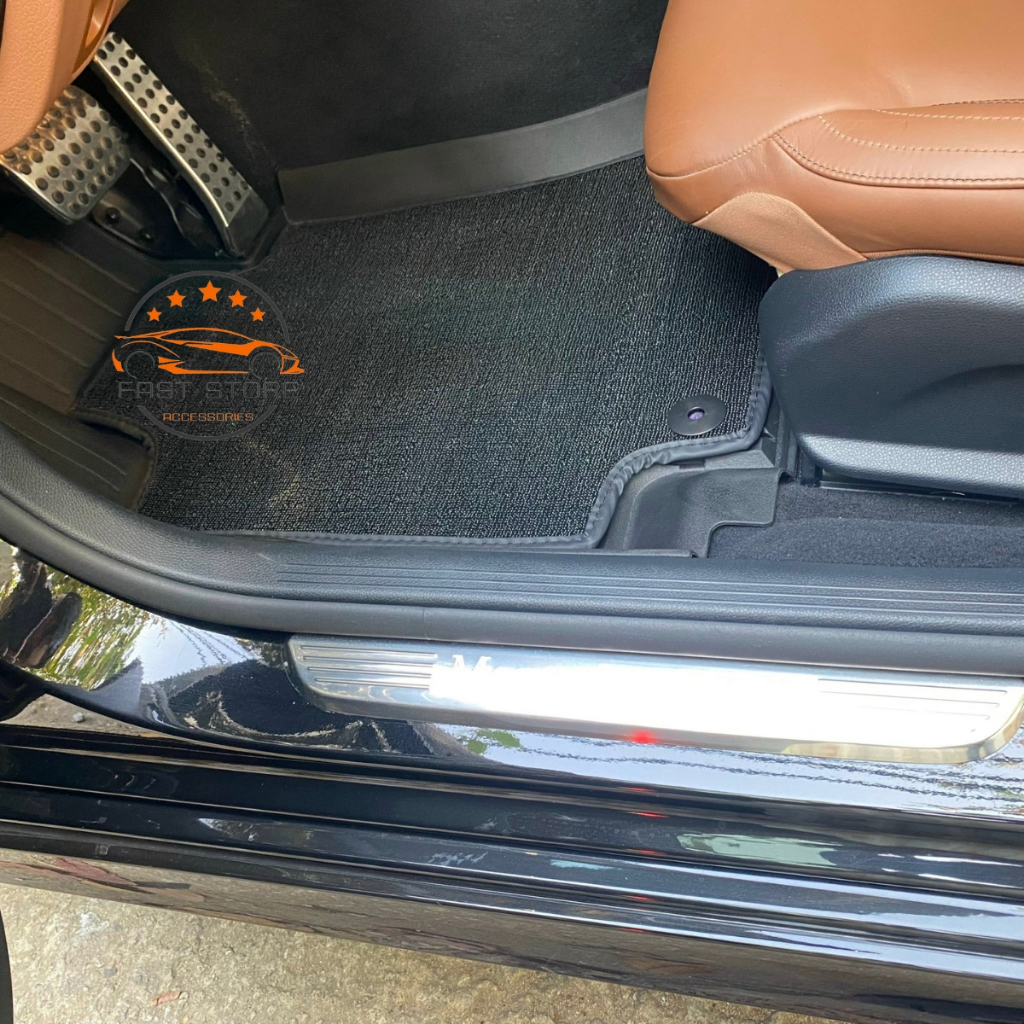 Thảm Lót Sàn Cắt Theo Xe 7 Chỗ XPANDER CX8 FORTUNER INNOVA SANTAFE CRV Chất Liệu Siêu Bền Cao ...