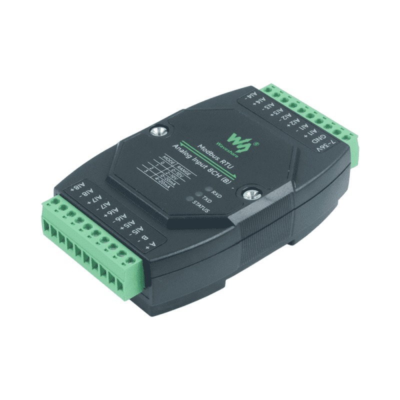 Thiết bị Chuyển đổi Tín hiệu Đầu vào Analog 8 kênh Modbus RTU | Shopee ...