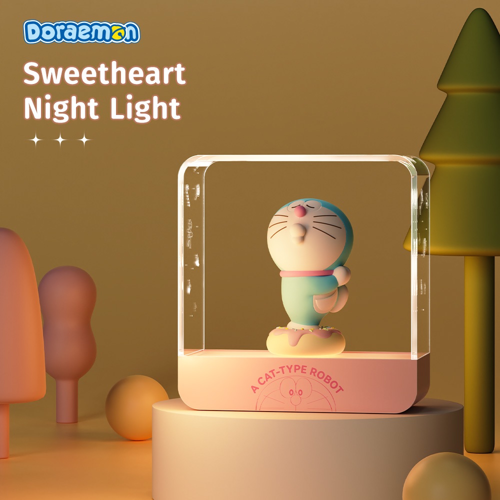 Đèn Ngủ ROCK Doraemon Cute Night Light (800mAh) | Shopee Việt Nam