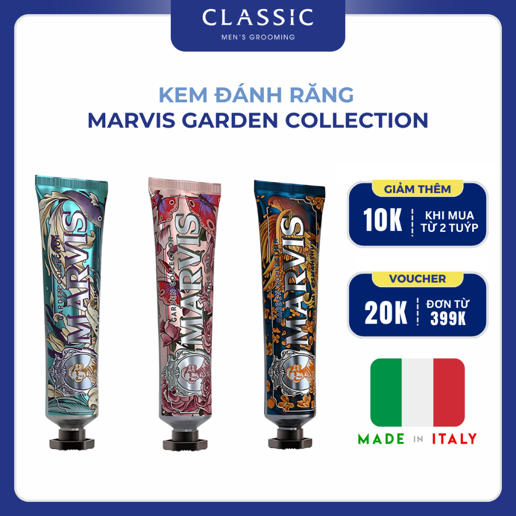 Kem đánh răng Marvis Garden Collection | Shopee Việt Nam