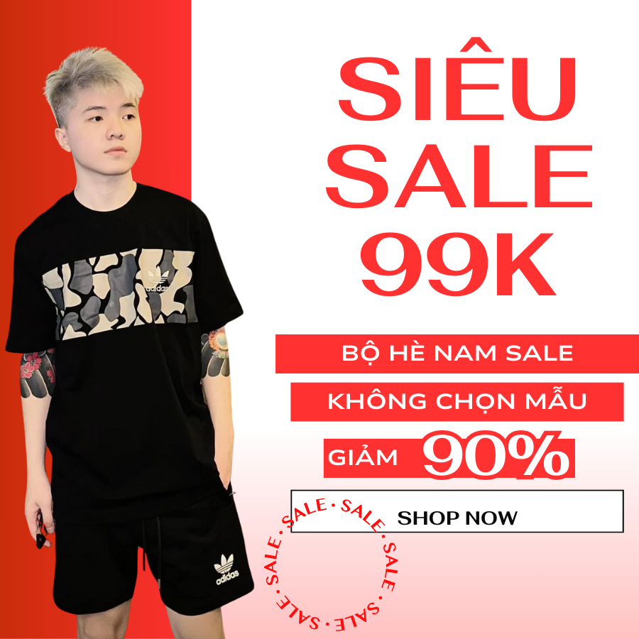Siêu Sale Bộ Hè Nam Không Chọn Mẫu 99k - Tri Ân Khách Hàng Sale Bộ 99k ...