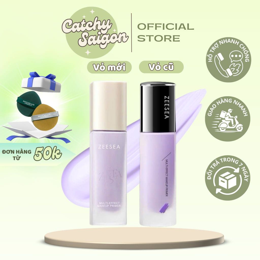 [ZEESEA] Kem Lót ZEESEA Hỗ Trợ Makeup Kiềm Dầu, Nâng Tông, Che Lỗ Chân ...
