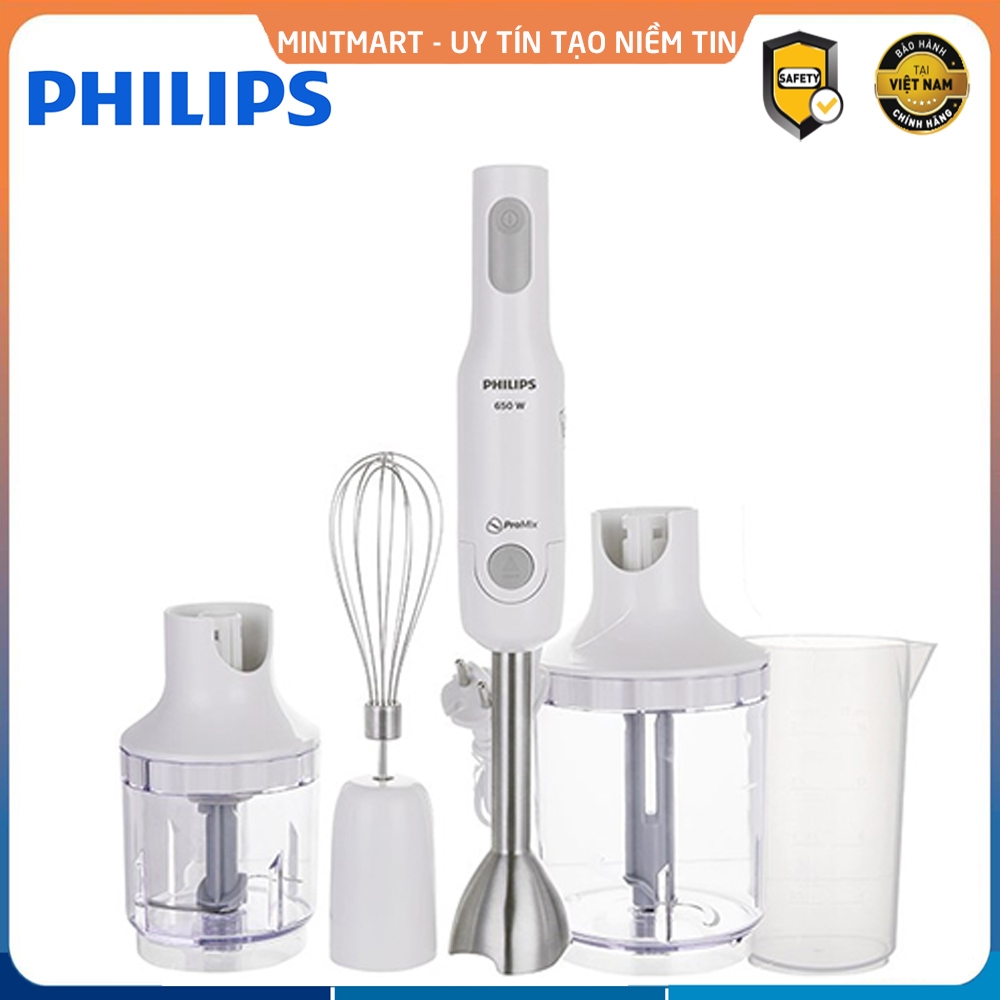 Máy xay sinh tố cầm tay Philips HR2537 – Hàng Chính Hãng - Bảo Hành 2 ...