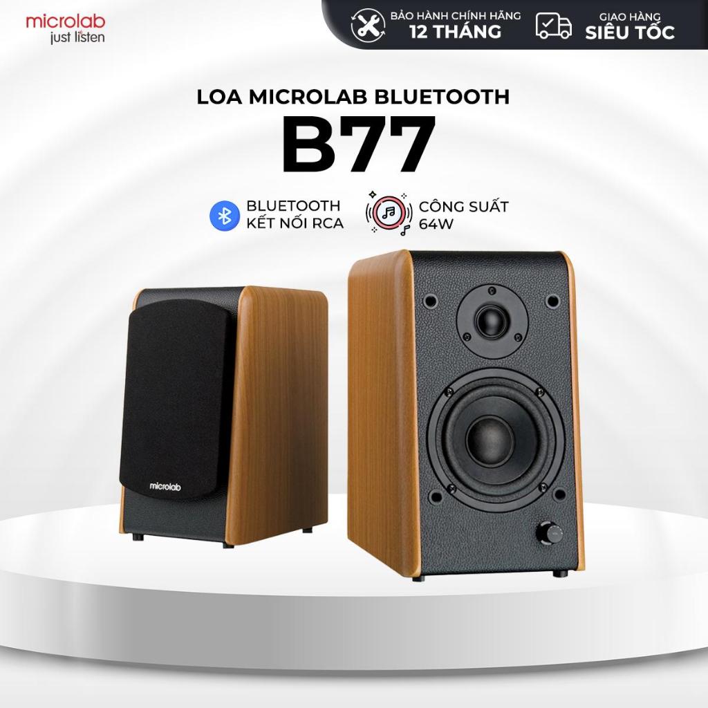 Loa Gỗ Bluetooth Bass Mạnh MICROLAB B77BT 2.0, 64W, Nghe Nhạc, Chơi ...