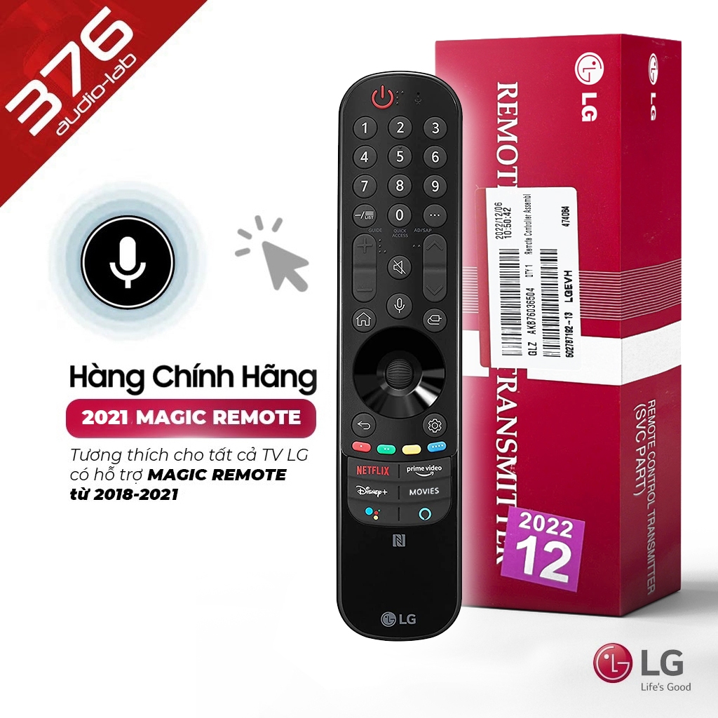 [CHÍNH HÃNG] Remote Giọng Nói LG MR21 Tương Thích Các Đời 2018 - 2021 ...