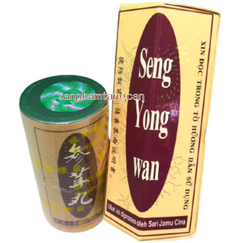 Sâm Nhung Hoàn Hộp Chiếu - Seng Yong Wan - Tăng Cân | Shopee Việt Nam