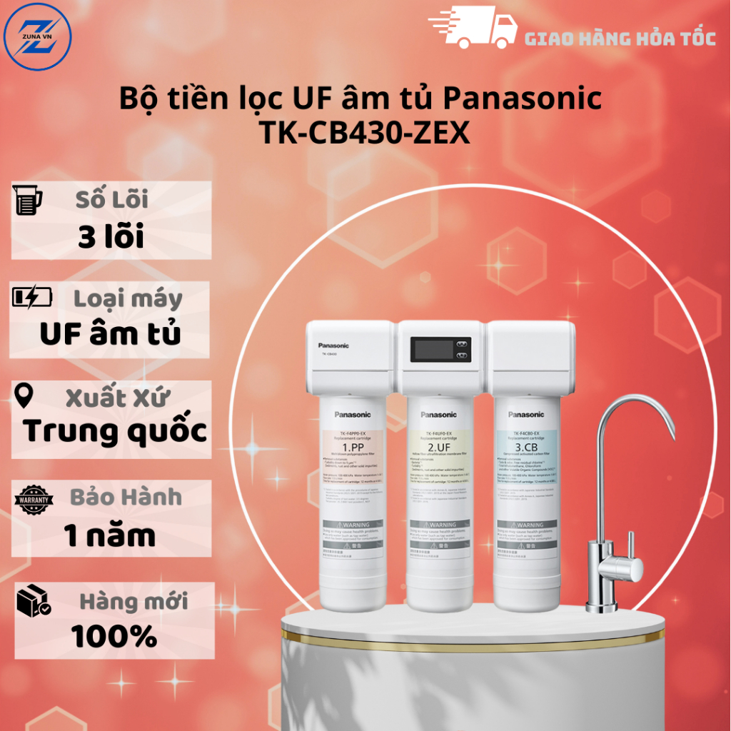 Máy Lọc Nước UF Panasonic TK-CB430-ZEX - Bảo hành chính hãng 12 tháng ...