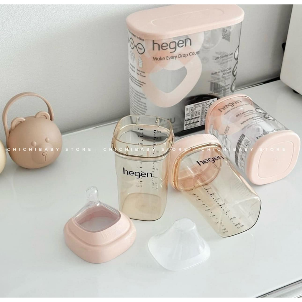 Bình sữa/núm Hegen (đỗ trợ đổi núm) | Shopee Việt Nam