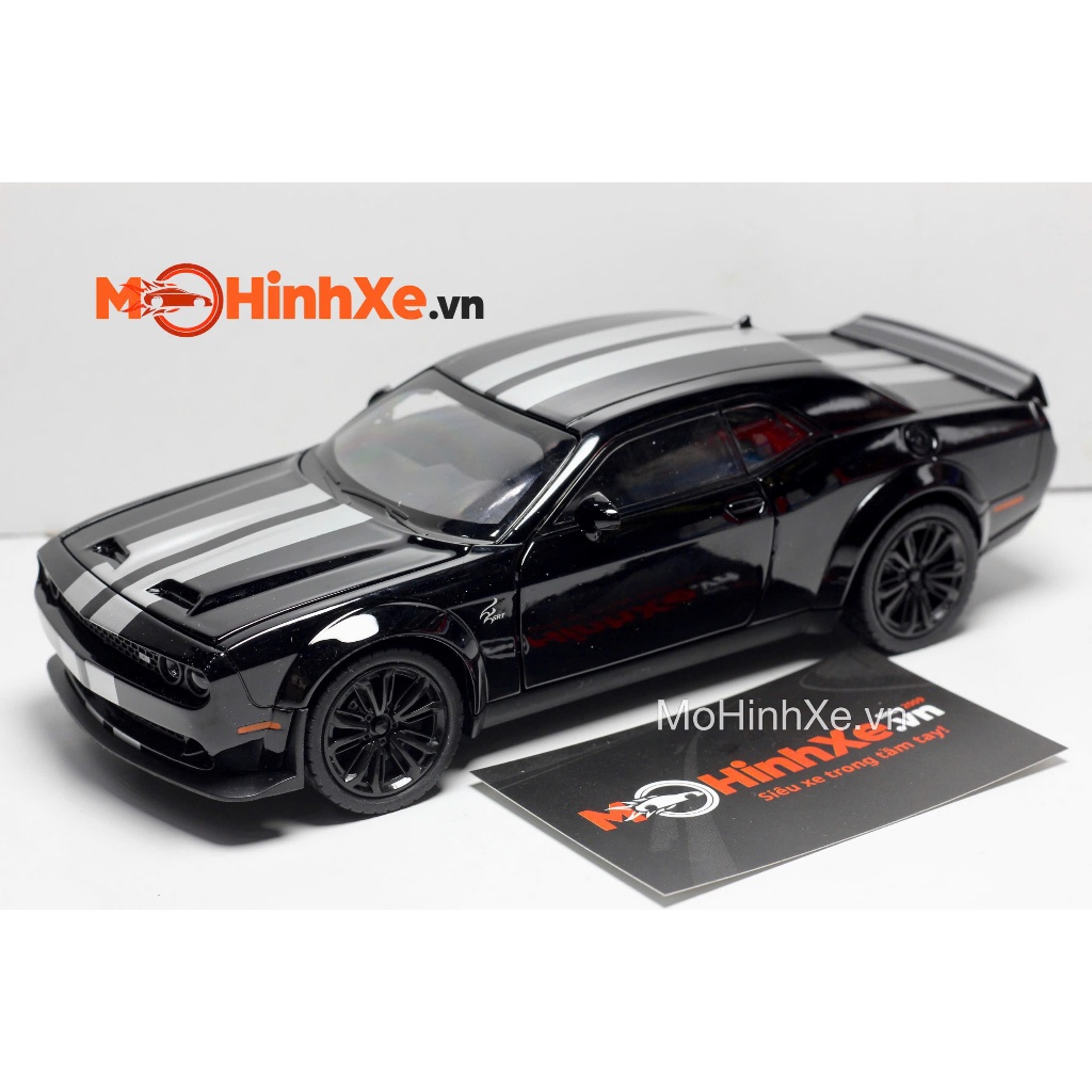 Mô hình xe Dodge Challenger SRT Hellcat 1:22 Double Horses | Shopee ...
