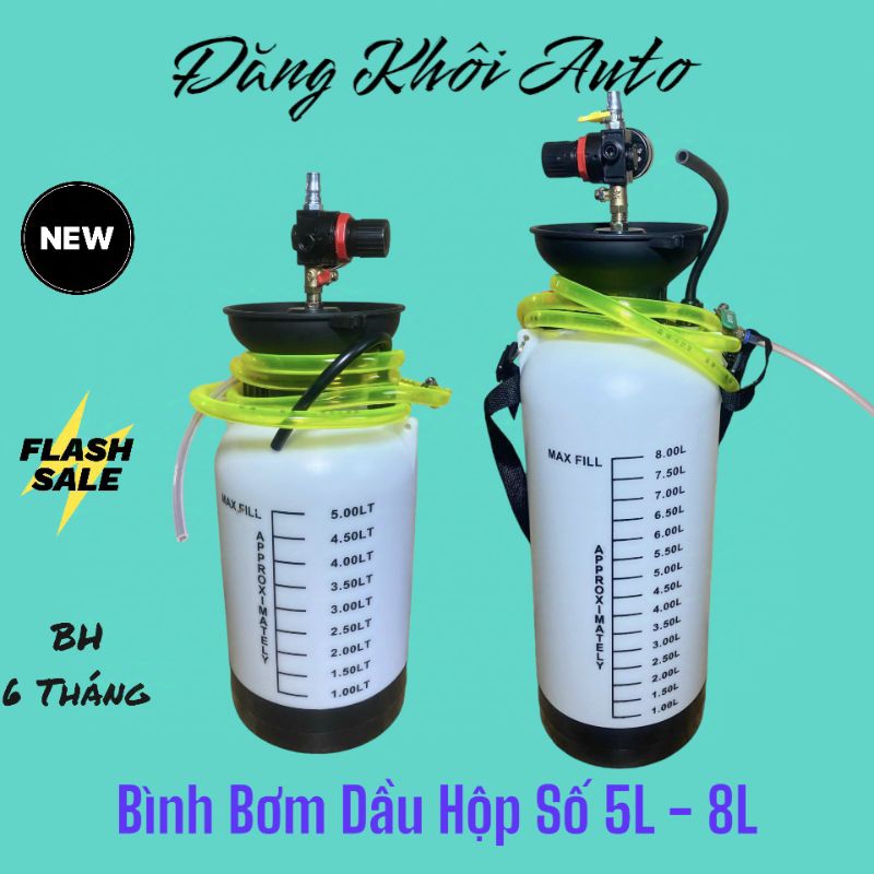 Bình Bơm Nhớt Cầu, Hộp Số, Động Cơ Tự Động 5L-8L | Shopee Việt Nam